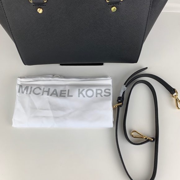 Michael Kors | Bags | New Michael Kors Selma Medium Leather Satchel | Poshmark